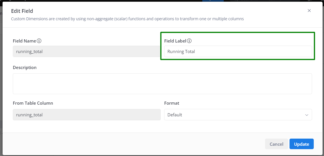 How To Rename A Field Name Or Field Values Holistics Docs