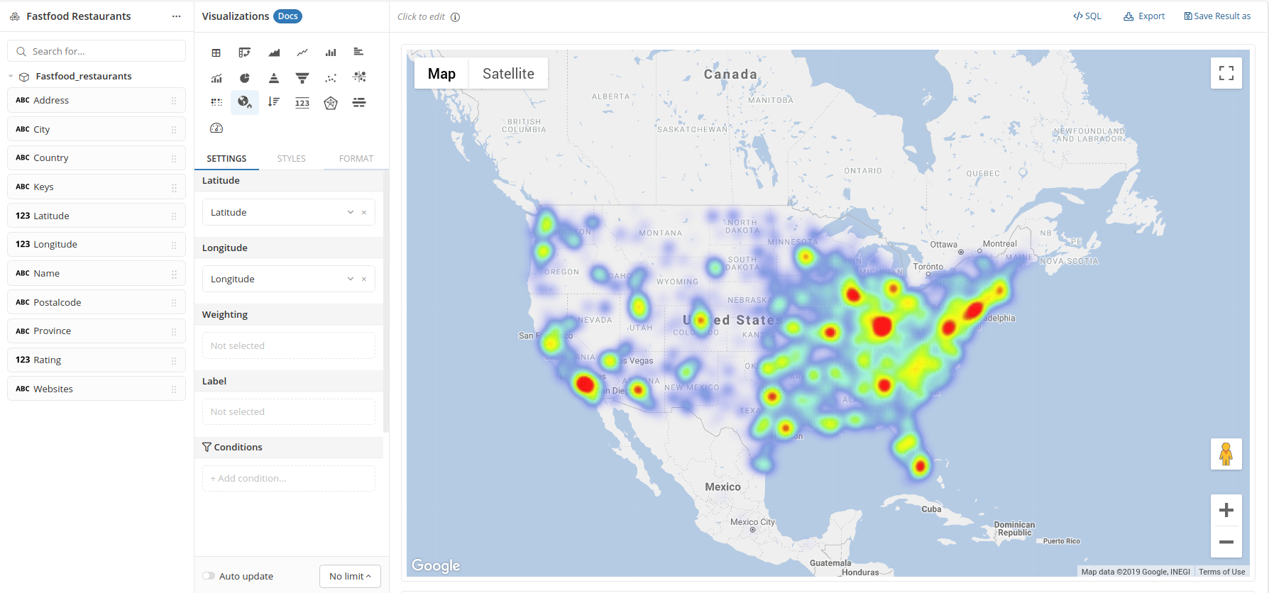 Geo Heatmap Holistics Docs Geo Heatmap Holistics Docs